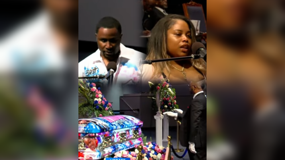 TEXAS RAPPER LIL RONNIE AND DAUGHTER R’MANI LAID TO REST IN THE SAME CASKET