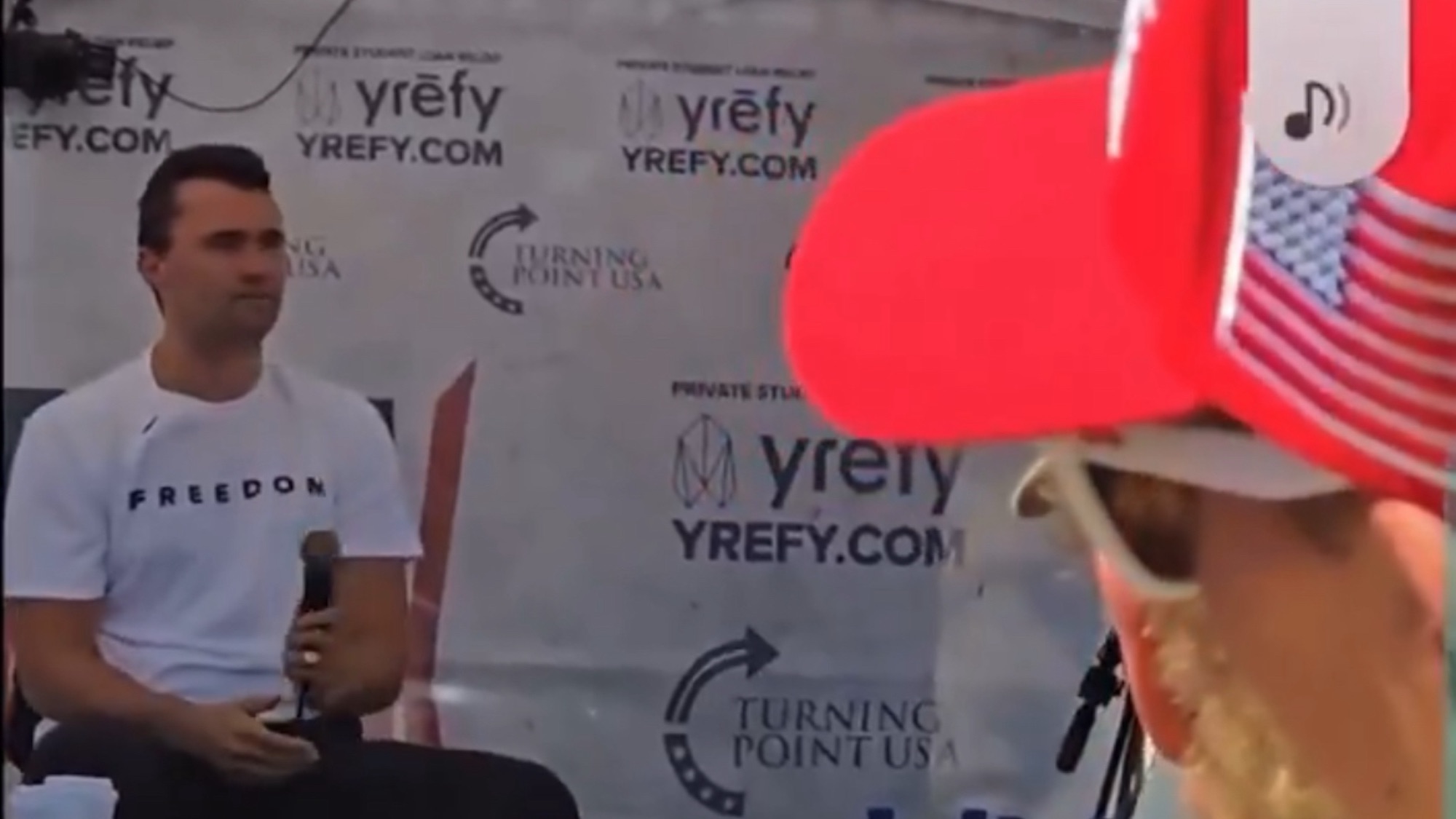 CHARLIE KIRK SHOT DURING A POLITICAL RALLY IN UTAH