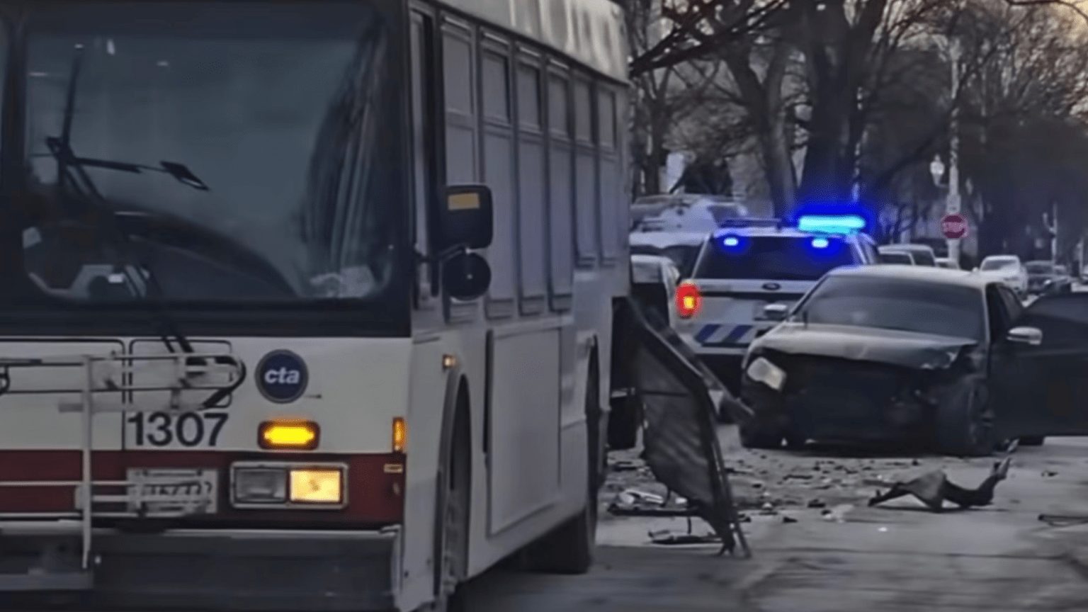 CTA BUS REAR-ENDED IN CRASH ON CHICAGO’S WEST SIDE