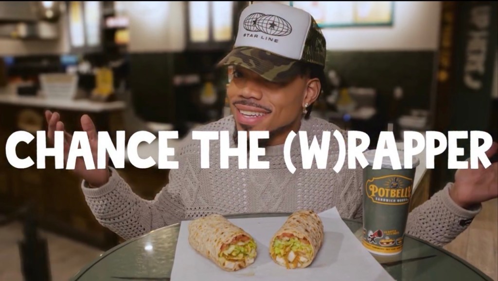 CHANCE THE RAPPER PARTNERS WITH POTBELLY FOR NEW WRAPS RELEASE